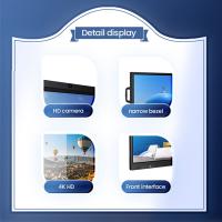 China Large Screen 110 Inch All in One Touch Tv Smart Board Electronic 20 Points Touch Screen Interactive Whiteboard with Projector for sale