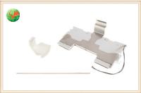 China NMD ATM Machine Parts A021837 Locking Plate Kit of NC301 Cassette , Silver & White for sale