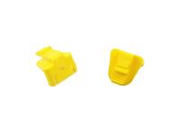 China A002963 Glory Delarue Talaris Banqit NMD NQ Yellow Plastic Bracket NMD ATM Parts for sale