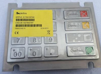 China Green / White ATM PARTS Wincor EPPV5 keyboard English&Russian Version for sale