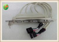 China Metal ATM Spare Parts NCR 66xx Talladega Dual PC Core Cable 4 USB Port for sale
