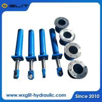 China Steel Welded Hydraulic Cylinder Orange Long Stroke 4000mm Hydraulic Ram for sale