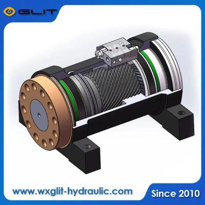 China GLH30 Series Hydraulic Rotary Actuator Heavy Duty 17000-380000 in lb Torque Corrosion Resistant for sale