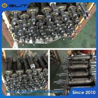 China Double Ended Steering Hydraulic Cylinder 2-6 Stages for Concrete Asphalt for sale