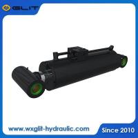 China 2-6 Stages Hydrocylinder Engineering Alloy Steel Excavator Thumb Cylinder 2500psi for sale