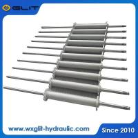 China Double Rod End Carbon Steel Double Acting Telescopic Hydraulic Cylinder 350 Bar for sale