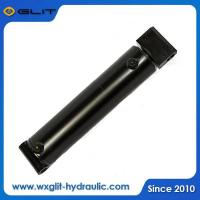 China Double Acting Hydraulic Cylinder 2-4 Stage 350 Bar Mineral Hydraulic Oil Piston Rod for sale