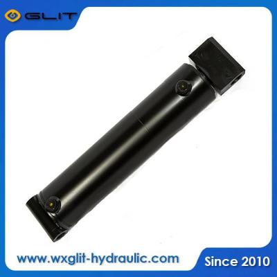 China Double Acting Hydraulic Cylinder 2-4 Stage 350 Bar Mineral Hydraulic Oil Piston Rod for sale