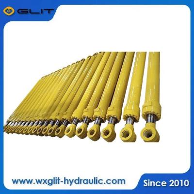 China Carbon Steel Hydraulic Cylinder 40Cr Telescoping Piston for Excavator Thumb for sale