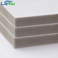 China Sustainable Living Glossy Marble Bamboo Charcoal Board Veneer Marble Fiber Wall Panel for sale