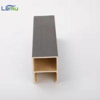China WPC Wall Panel for Mall 3D Insulated Slat Wood Indoor Interior PVC Decorate Nano Sheet for sale