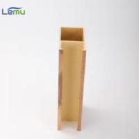 China WPC Wall Panel for Mall 3D Insulated Slat Wood Indoor Interior PVC Decorate Nano Sheet for sale