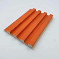 China Nano Sheet 3D Insulated Slat Wood Indoor Interior PVC Decorate WPC Wall Panel Panels Walls WPC for sale