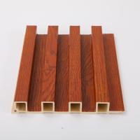 China Decorate Your Walls with Slat Interiored Nano PVC Wood Effect Indoor Fluted Wall Panel for sale