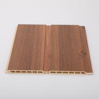 China Decorate Interior Panels with Slat Interiored Nano PVC Wood Effect Fluted Wall Panel for sale
