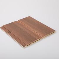 China Decorate Interior Panels with Slat Interiored Nano PVC Wood Effect Fluted Wall Panel for sale