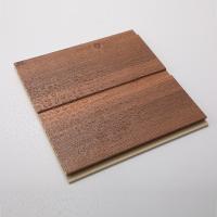 China Decorate Interior Panels with Slat Interiored Nano PVC Wood Effect Fluted Wall Panel for sale