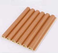 China Slat Interiored Nano PVC Wood Effect Indoor Fluted Wall Panel for Wall Decoration for sale