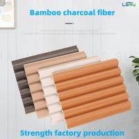 China Slat Interiored Nano PVC Wood Effect Indoor Fluted Wall Panel for Wall Decoration for sale