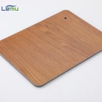 China Moisture-Proof WPC Wall Covering Panels with Bamboo Charcoal Wood Veneer for sale