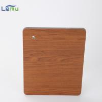 China Moisture-Proof WPC Wall Covering Panels with Bamboo Charcoal Wood Veneer for sale