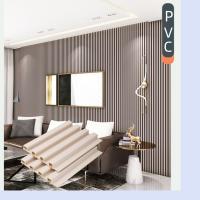 China Indoor Interior Decoration Fence WPC Panels PVC WPC Wall Panels with Free Spare Parts for sale