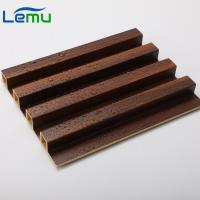 China Indoor Interior Decoration Fence WPC Panels PVC WPC Wall Panels with Free Spare Parts for sale