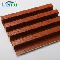 China Indoor Interior Decoration Fence WPC Panels PVC WPC Wall Panels with Solid Panel for sale
