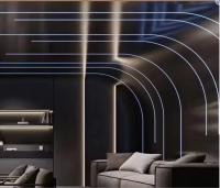 China Experience the Beauty of Slat Interiored Nano PVC Wood Effect Wall Panel for Interior for sale