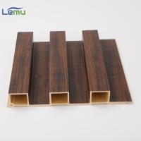 China 2.9m Length WPC Fence Panel Customized Color for Mall Interior Decoration for sale