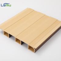 China 2.9m Length WPC Fence Panel Customized Color for Mall Interior Decoration for sale