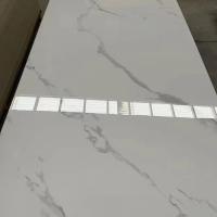 China Moisture-Proof Bamboo Charcoal Board PVC Mirror Wall Panel for Restaurant Decoration for sale