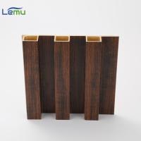 China 2.9m Length WPC Fence Panel Customized Color for Mall Interior Decoration for sale