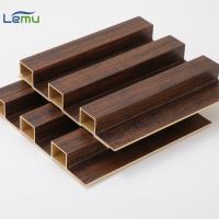 China 2.9m Length WPC Fence Panel Customized Color for Mall Interior Decoration for sale