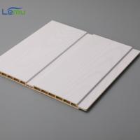 China 200mm Width WPC Paint-free Great Wall Boards for Bamboo Wooden Grille Wall Panels for sale