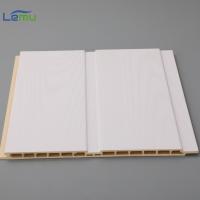 China 200mm Width WPC Paint-free Great Wall Boards for Bamboo Wooden Grille Wall Panels for sale