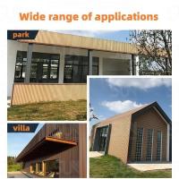 China PE Material Exterior WPC Wall Panels for Outdoor Siding and Weather Resistance for sale