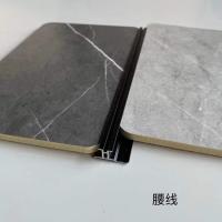 China Fireproof Slat Interiored Nano PVC Wall Panel for Interior Decoration in Home Designs for sale