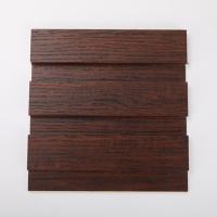 China Indoor Decoration Fence WPC Panels with Eco-Friendly Lamination and Damask Pattern for sale