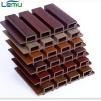 China Modern Damask Design Style Exterior Outdoor WPC Wall Panel Panels for Siding Pattern for sale
