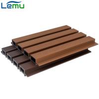 China ISO Certified Outdoor WPC Wall Panels for Soundproofing PVC Exterior Panels for Siding for sale