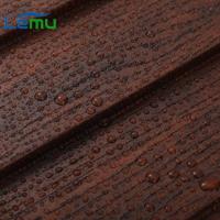 China Slat Interiored Nano PVC Wood Effect Indoor Fluted Wall Panel for Household Decoration for sale