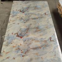 China Household Wall Panel Made of Marble Bamboo Charcoal Board Veneer and Fiber Material for sale