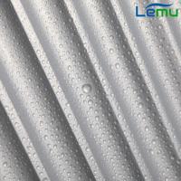 China Interior Decorative WPC Wall Panel with Wood Grain Design and Brushed Surface for sale