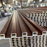 China 3D Insulated Slat Wood Indoor Interior PVC Decorate WPC Wall Panel for Modern Design for sale