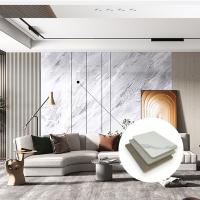 China 150 Square Hole Plastic Sheet Wall Paneling for Marble Interior Decoration Bathroom Panels for sale