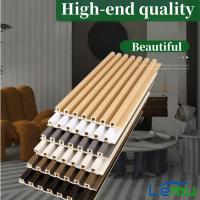 China Anti Stati PVC Wood Effect Wall Panel For Interior Decoration Heat Insulation for sale