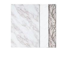 China Marble Bamboo Charcoal Board Veneer with 8mm Thickness and Bamboo Fiber PVC Raw Material for sale