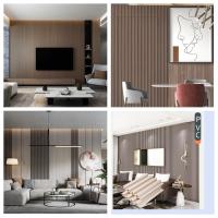 China Gym Interior Decoration Slat Nano Effect Wall Panel Marmol Design for sale