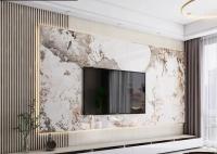 China Gym Wall Panel in Glossy Marble and Bamboo Charcoal Solid Board Modern Design for sale